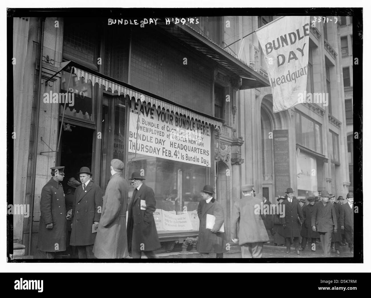 This image shows the headquarters for Bundle Day, a charitable event in ...