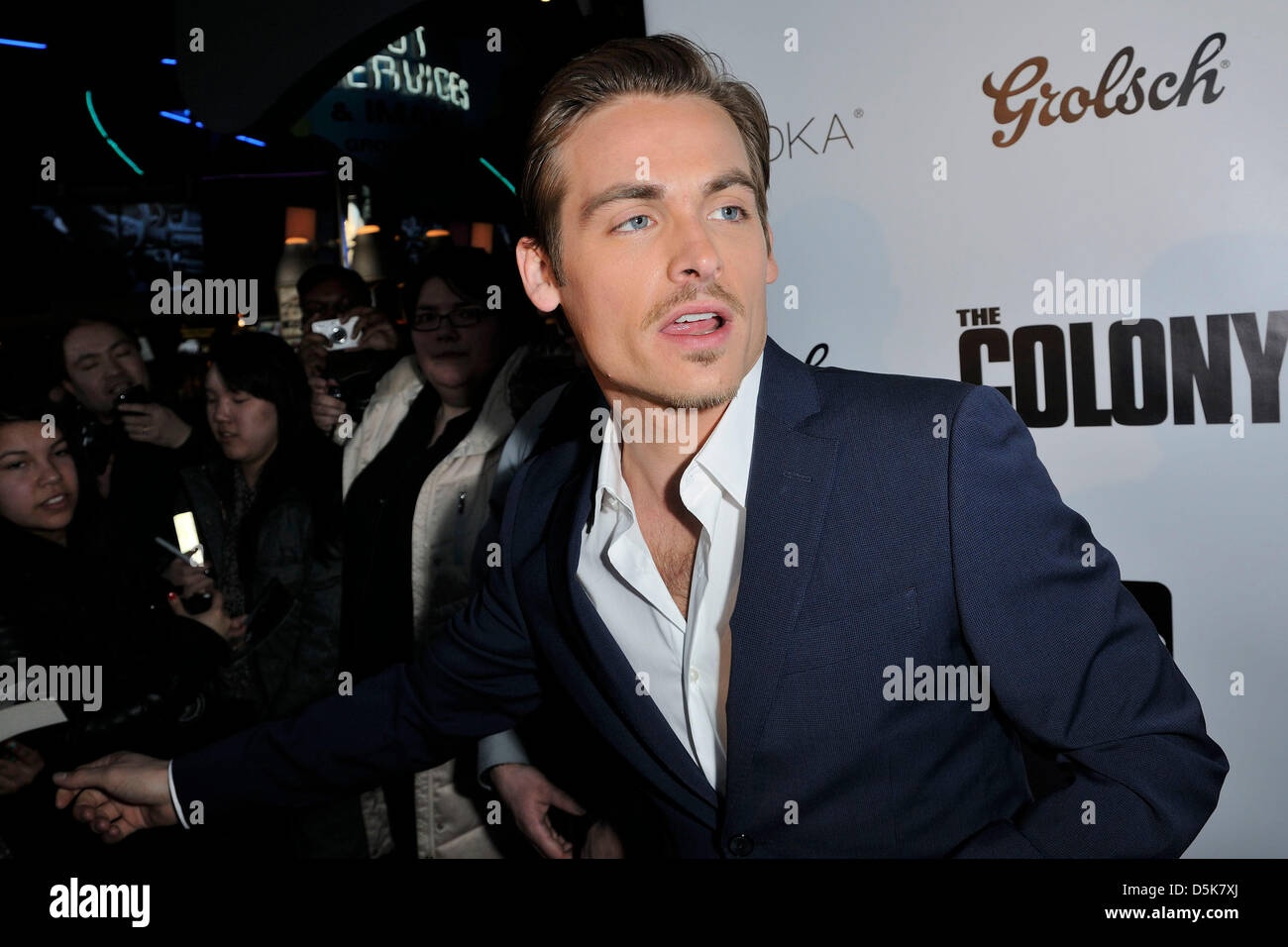 April 3, 2013. Toronto, Canada. Actor Kevin Zegers arrives at THE ...