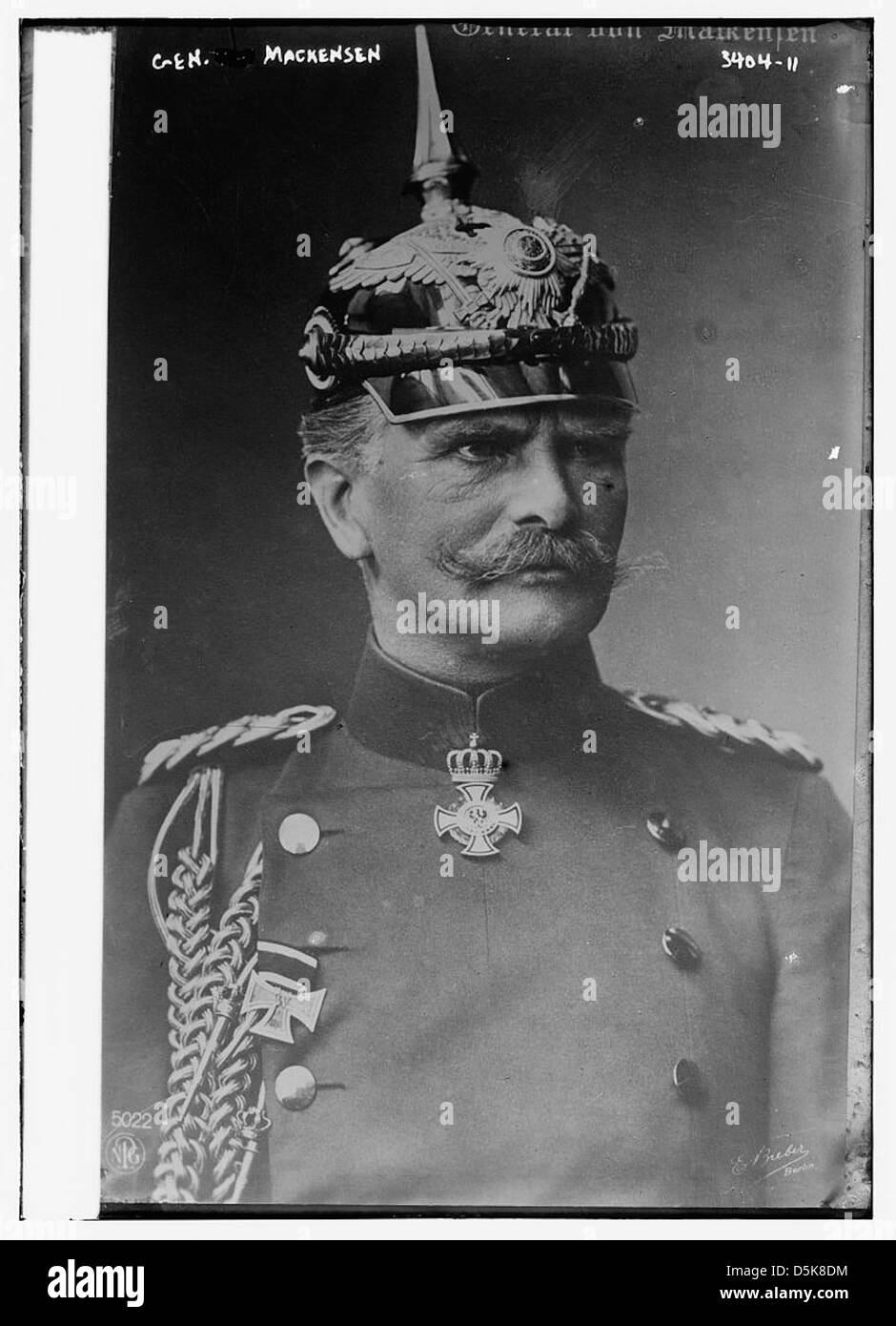 General August von Mackensen was a prominent German military leader ...