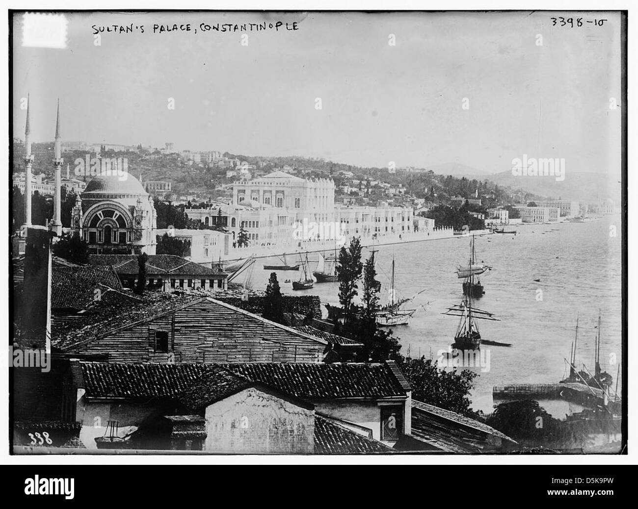 An image of the Sultan's Palace in Constantinople (now Istanbul ...