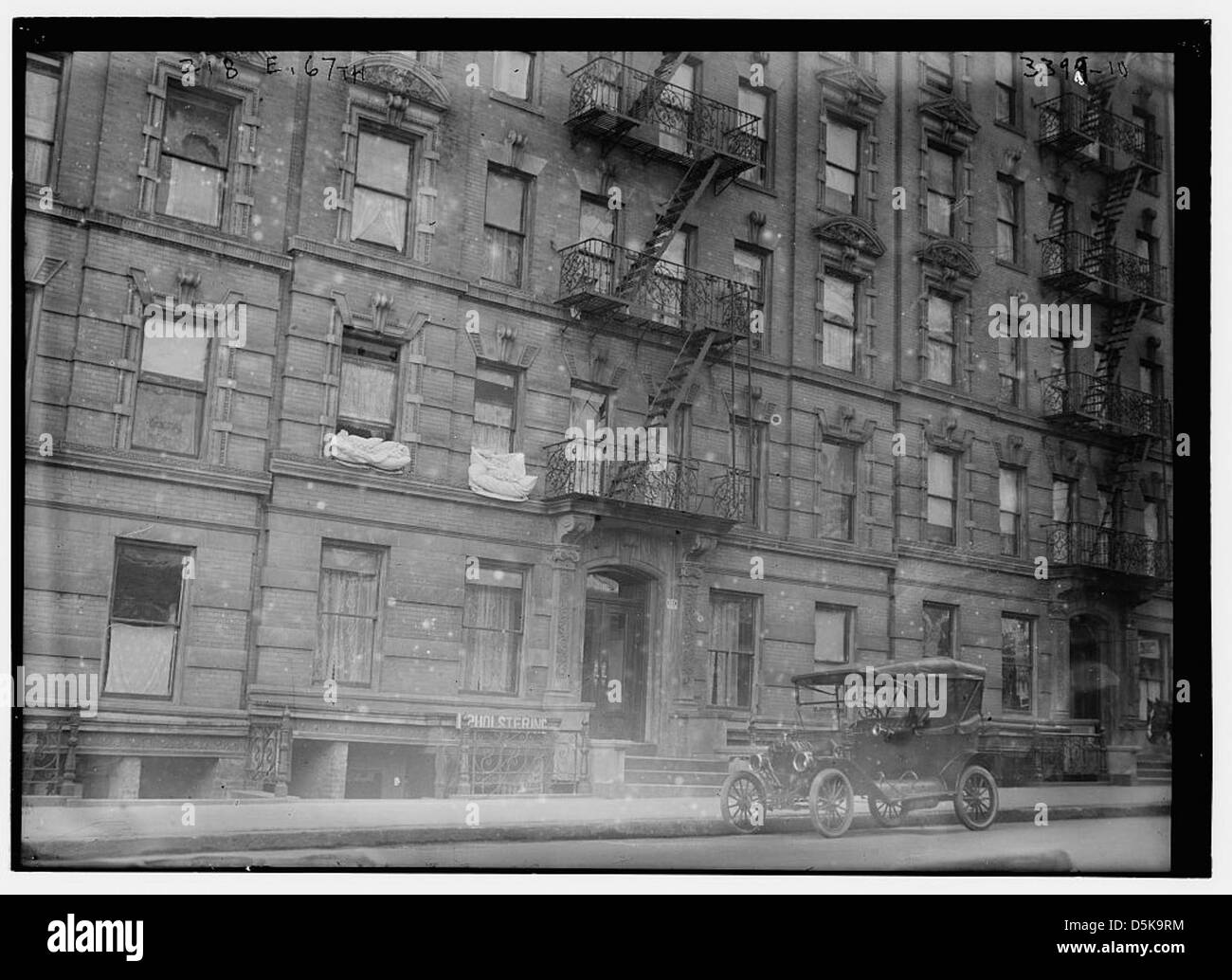 This photograph shows the building located at 218 E. 67th Street, part ...