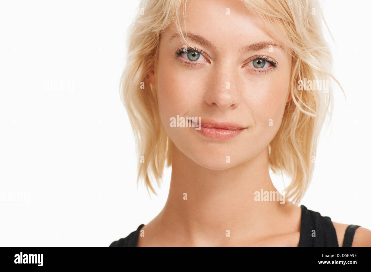 Smiling confidence woman hi-res stock photography and images - Alamy