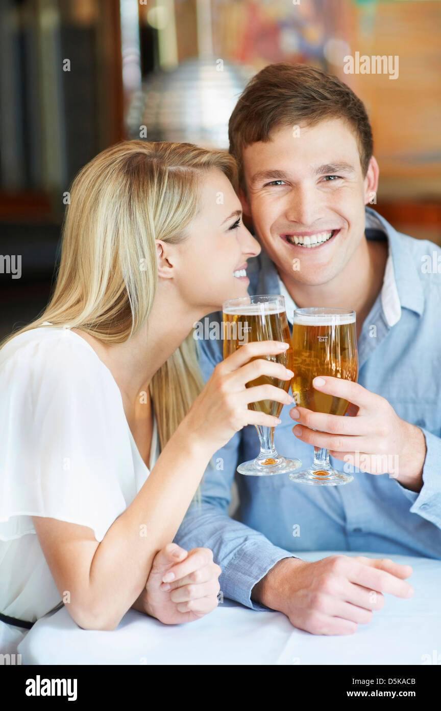 Couple flirting bar hi-res stock photography and images - Alamy