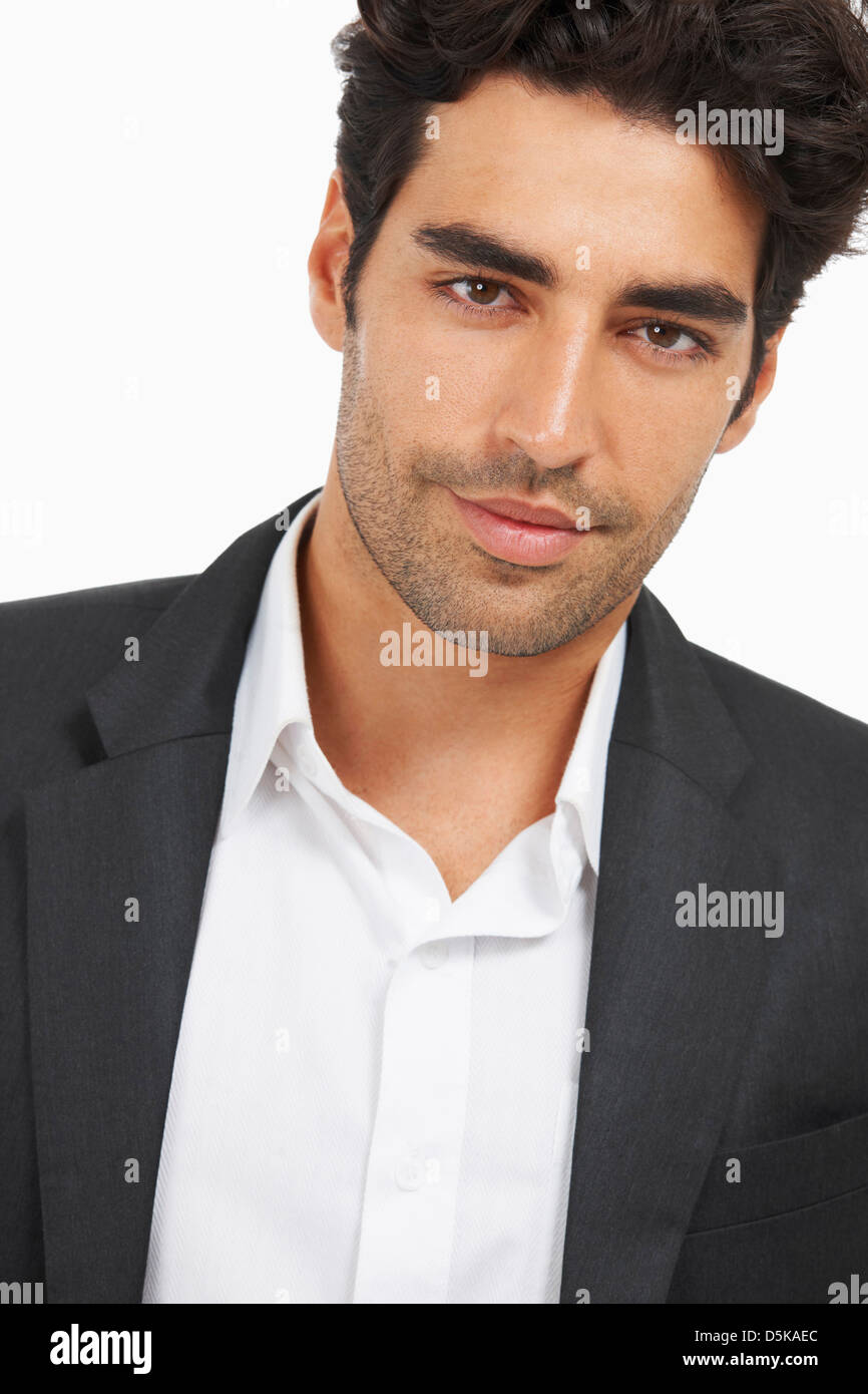 Studio portrait of stylish man Stock Photo - Alamy