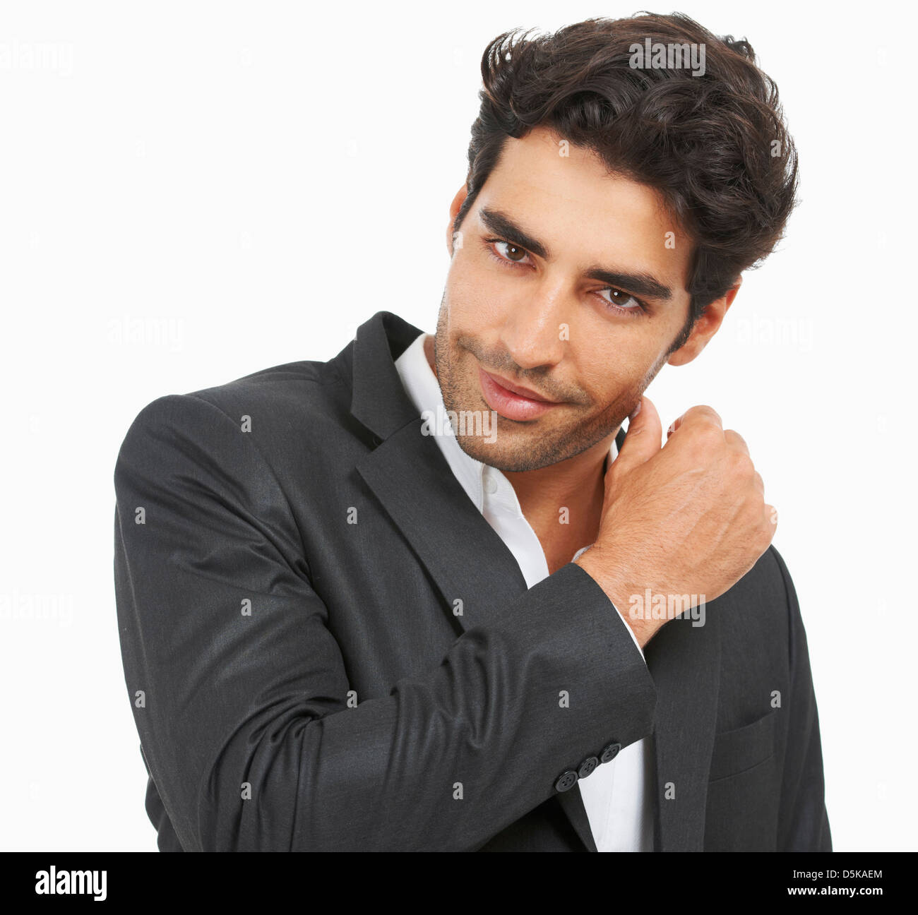 Studio portrait of stylish man Stock Photo - Alamy