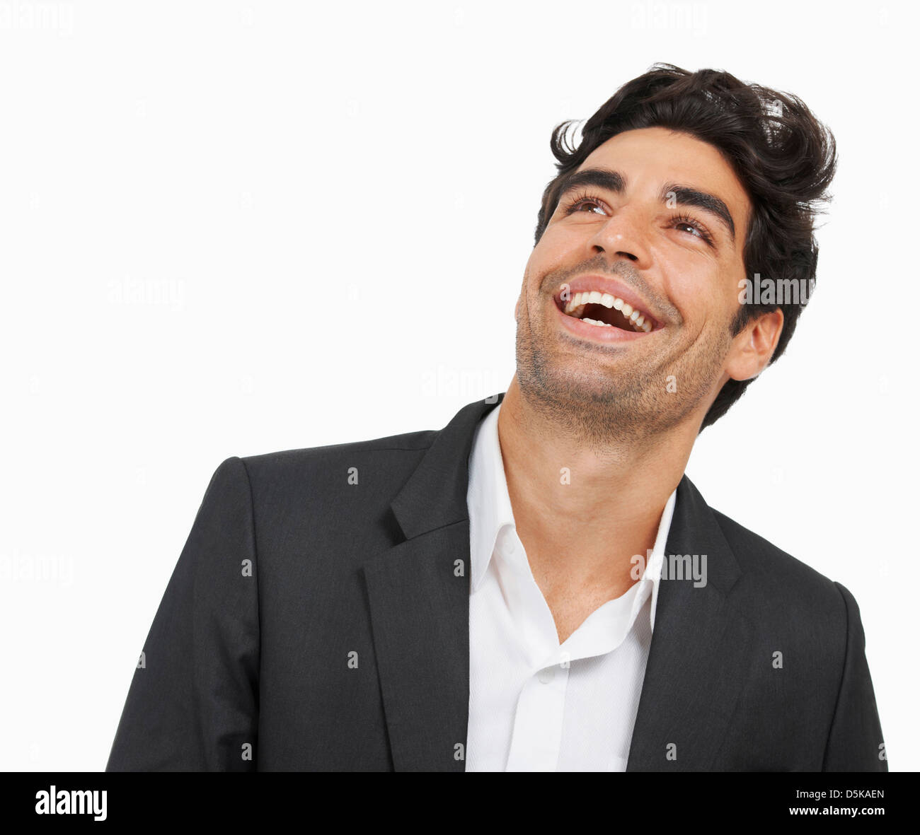 Portrait horizontal shot positive handsome hi-res stock photography and ...