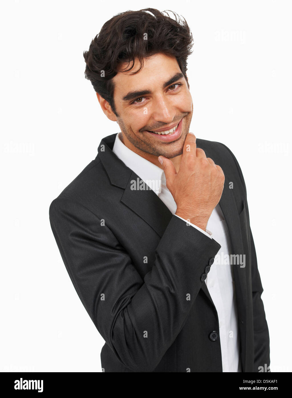 Studio portrait of stylish man Stock Photo - Alamy
