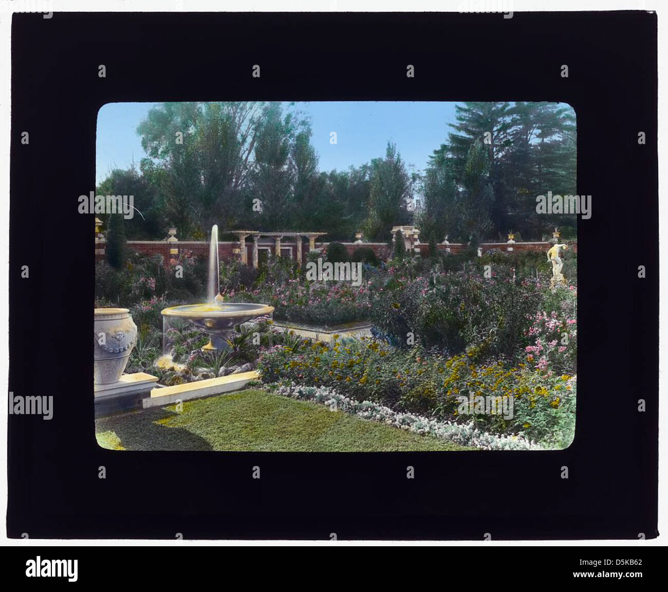 The photograph depicts Brookside, the William Hall Walker house ...