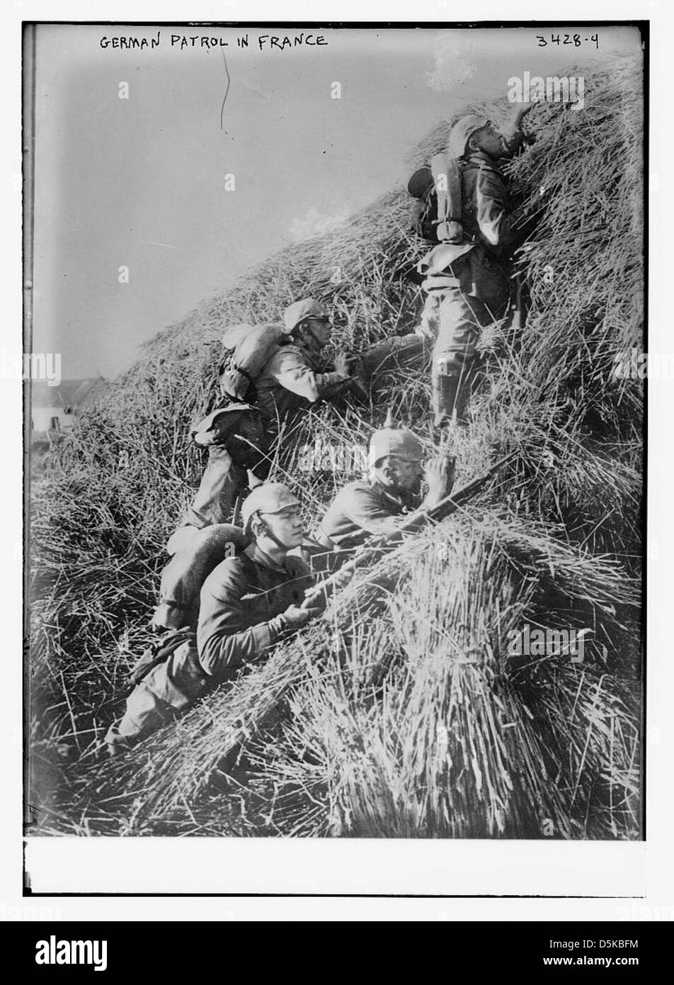 German patrol Black and White Stock Photos & Images - Alamy