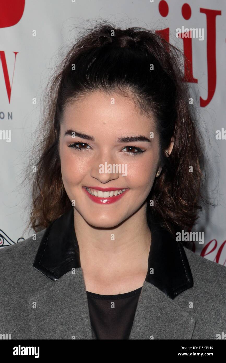 Los Angeles, California, U.S. April 3, 2013. Chelsea Ricketts arrives ...