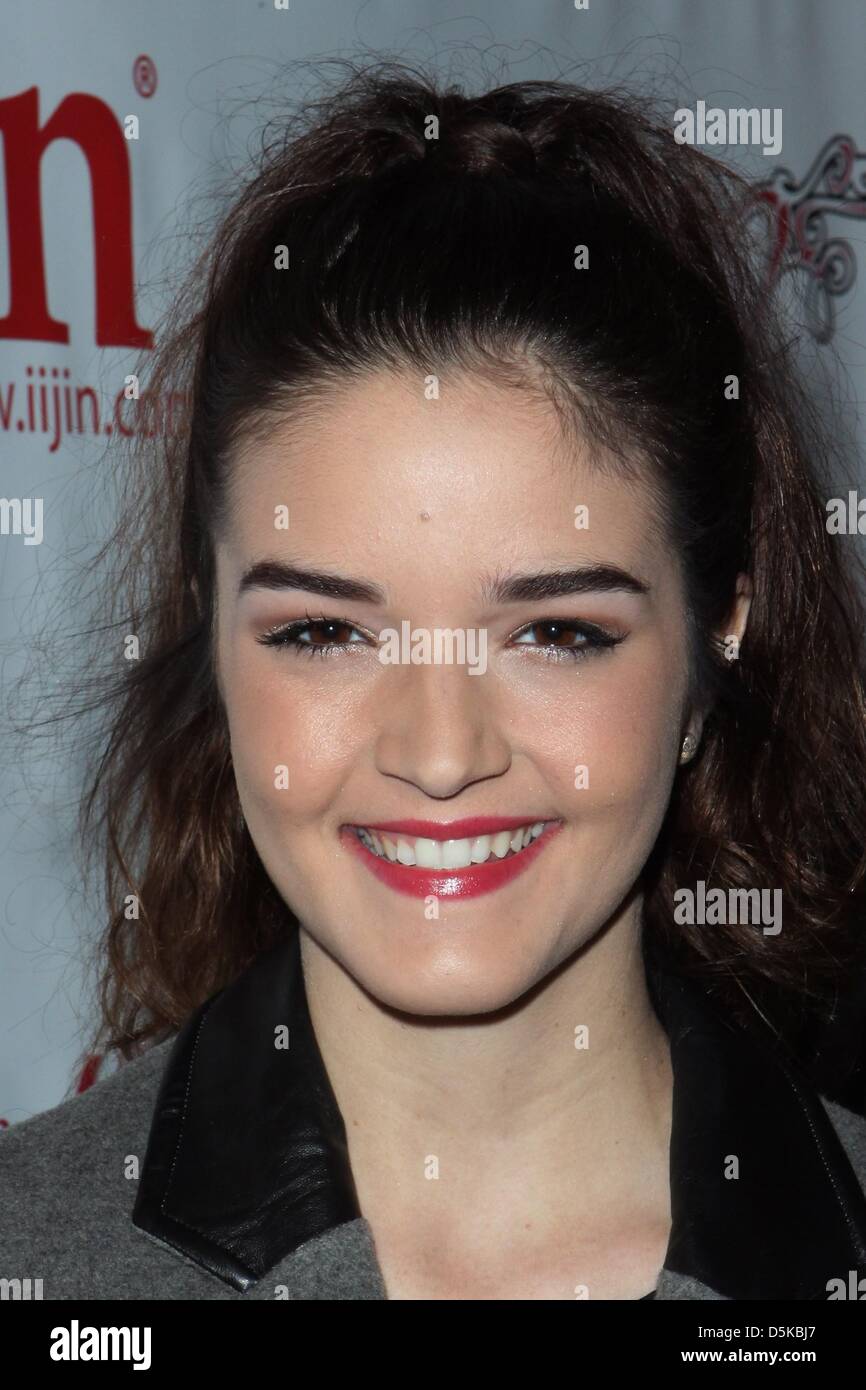 Los Angeles, California, U.S. April 3, 2013. Chelsea Ricketts arrives ...