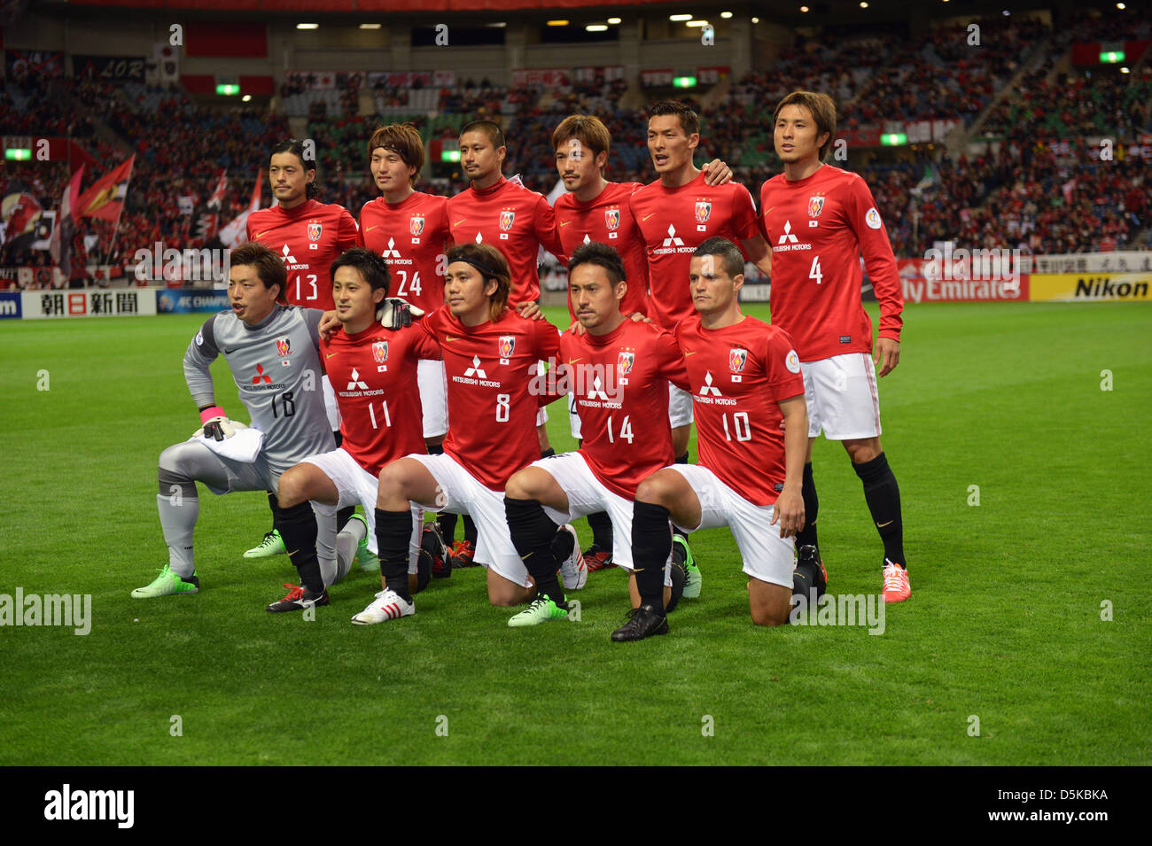Urawa Reds Team Group line-up, APRIL 3, 2013 - Football /Soccer : AFC ...