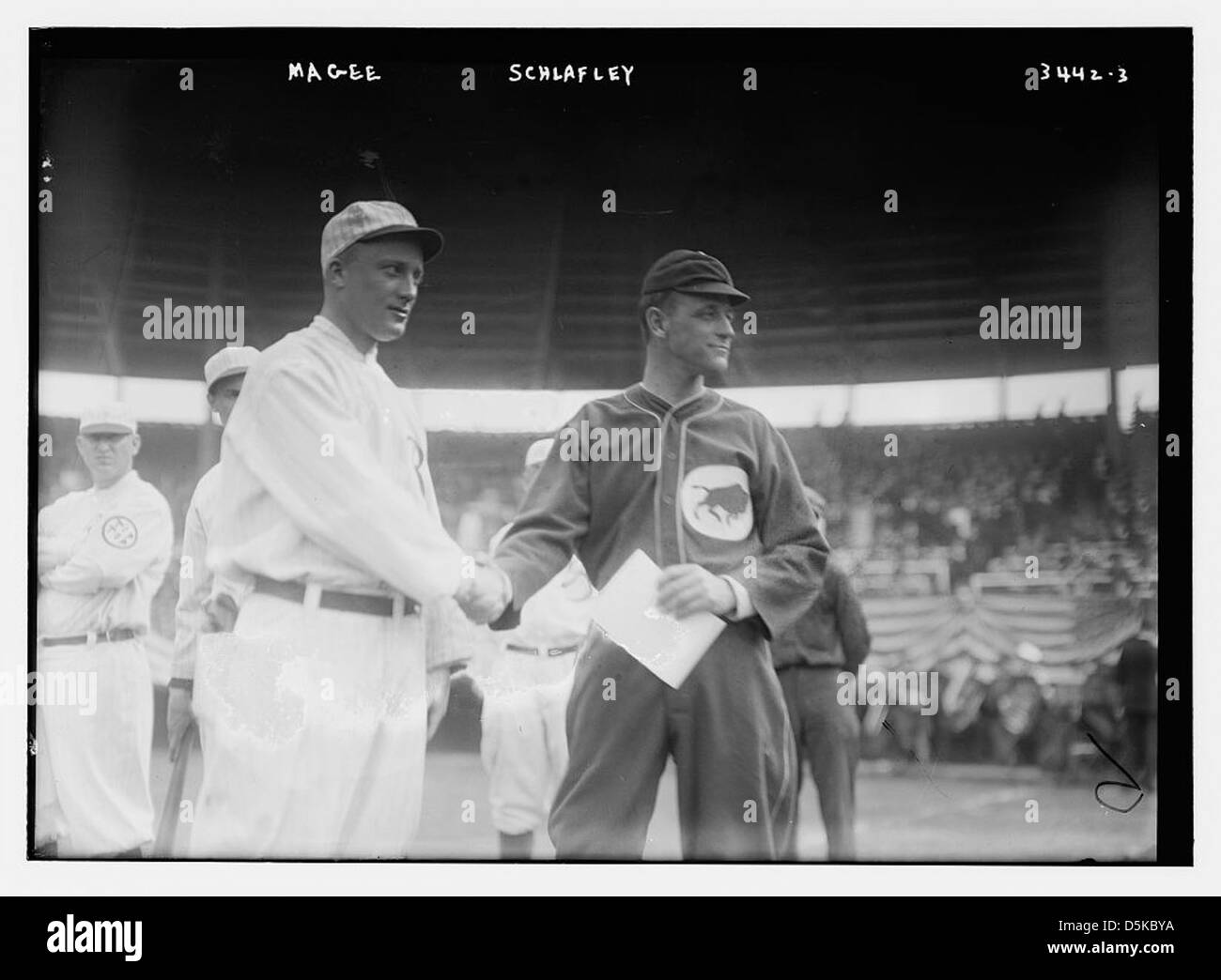 This image shows Lee Magee, manager of the Brooklyn Federal League team ...