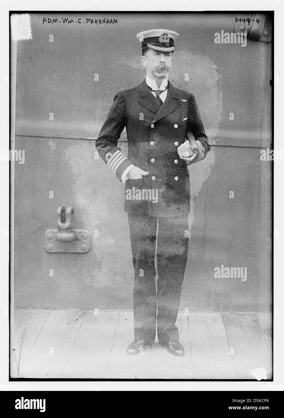 This photograph shows Admiral William C. Pakenham, a prominent U.S ...