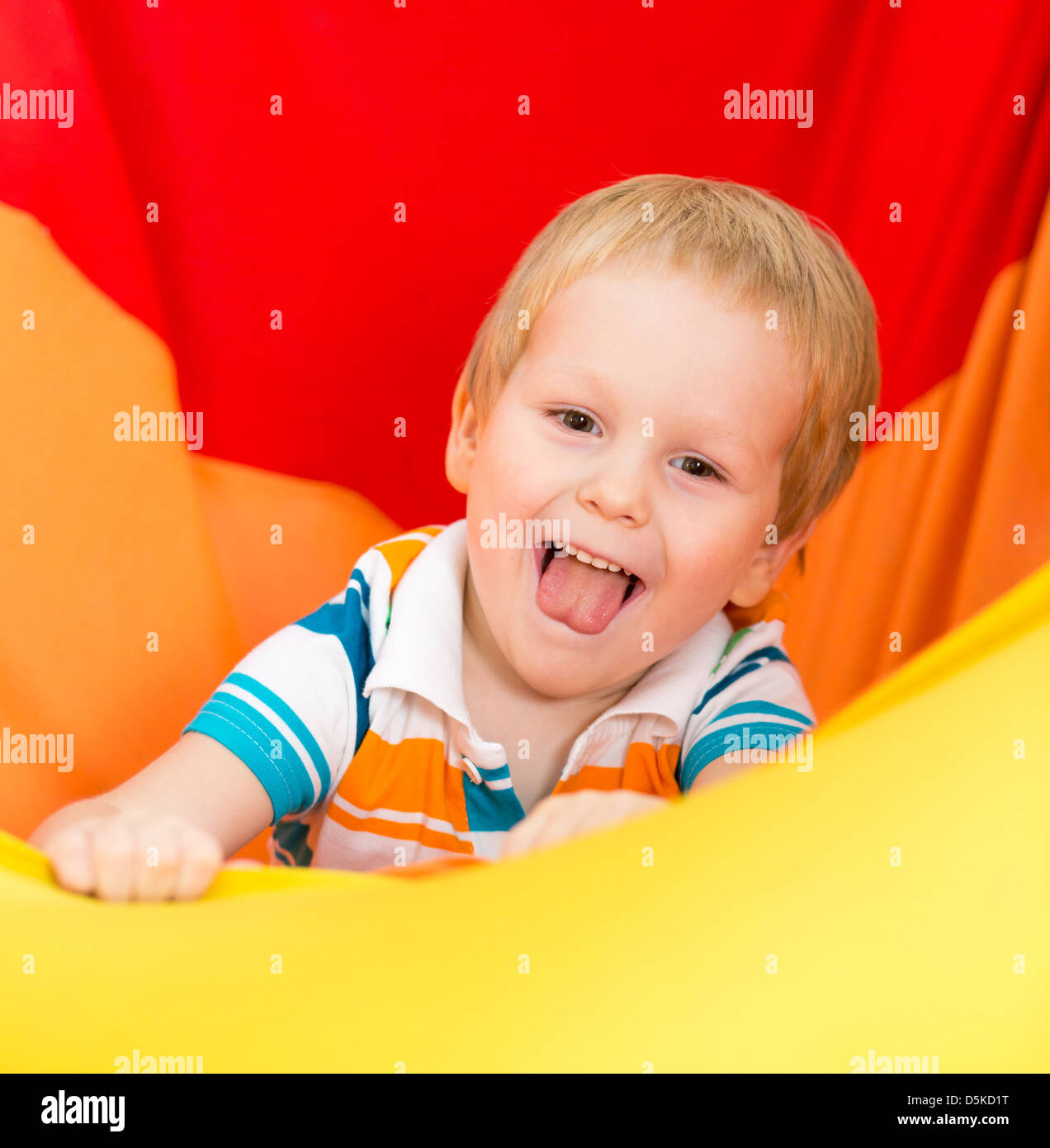 funny playful kid boy Stock Photo - Alamy