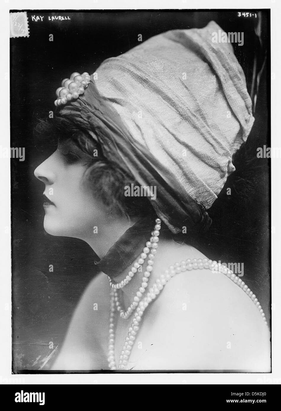 Kay Laurell, an actress of the early 20th century, is captured in this ...