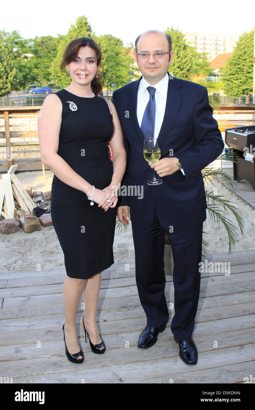 guest and Parviz Shabazov Sundowner BBQ at Ressort Berlin, Germany - 15 ...