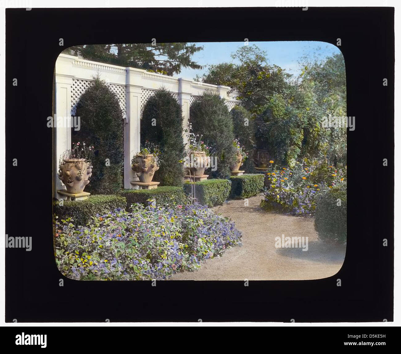 This photograph shows the Lathrop Colgate house in Bedford Village, New ...
