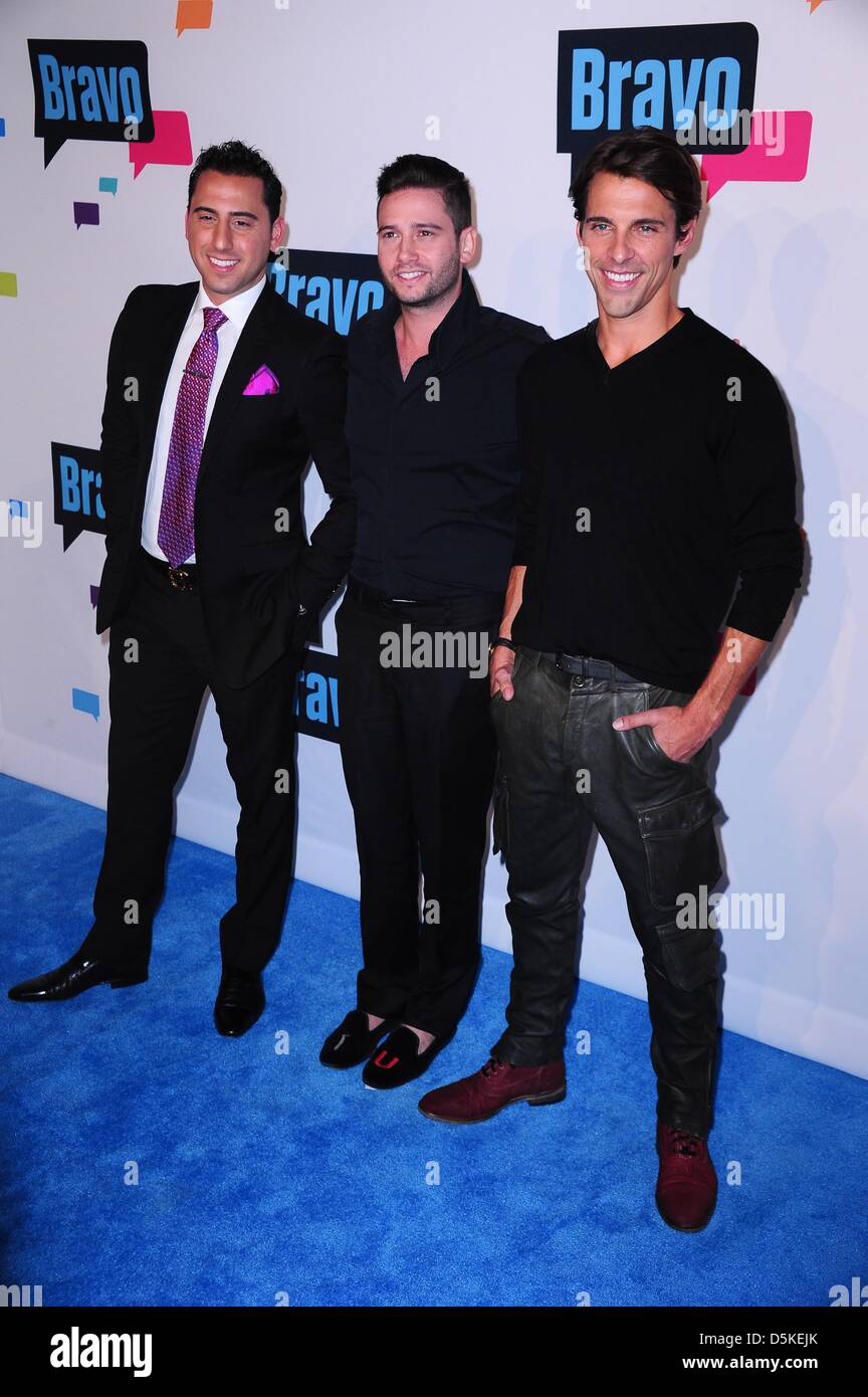 New York, USA. April 3, 2013. Josh Altman, Josh Flagg, Madison ...