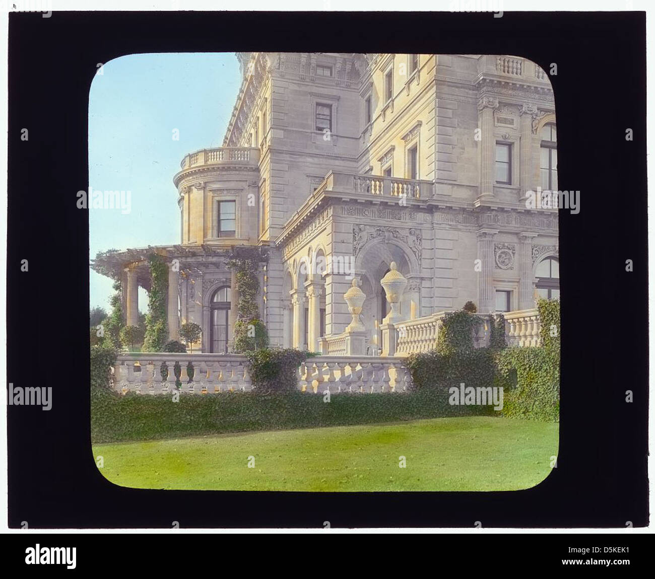 A photograph of *The Breakers*, the grand estate of Cornelius ...
