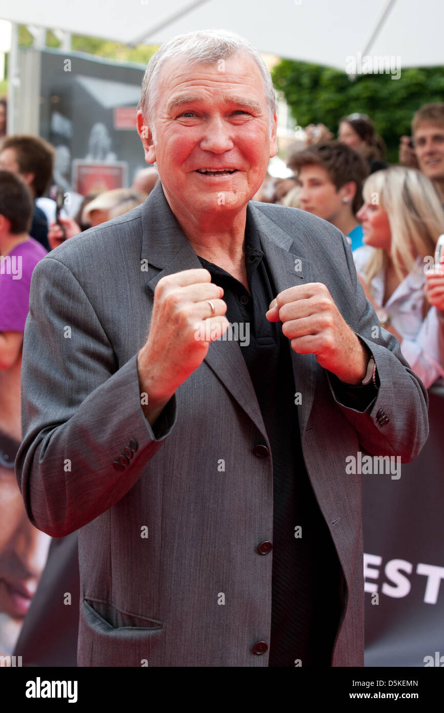 Fritz Sdunek, at the european premiere of "Klitschko" at Lichtburg ...