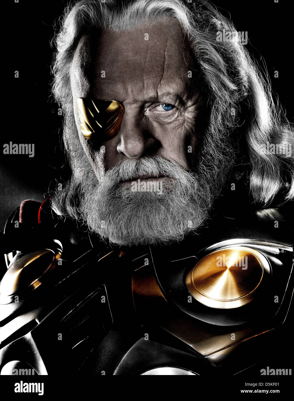 Anthony Hopkins As Odin Film Title Thor High Resolution Stock