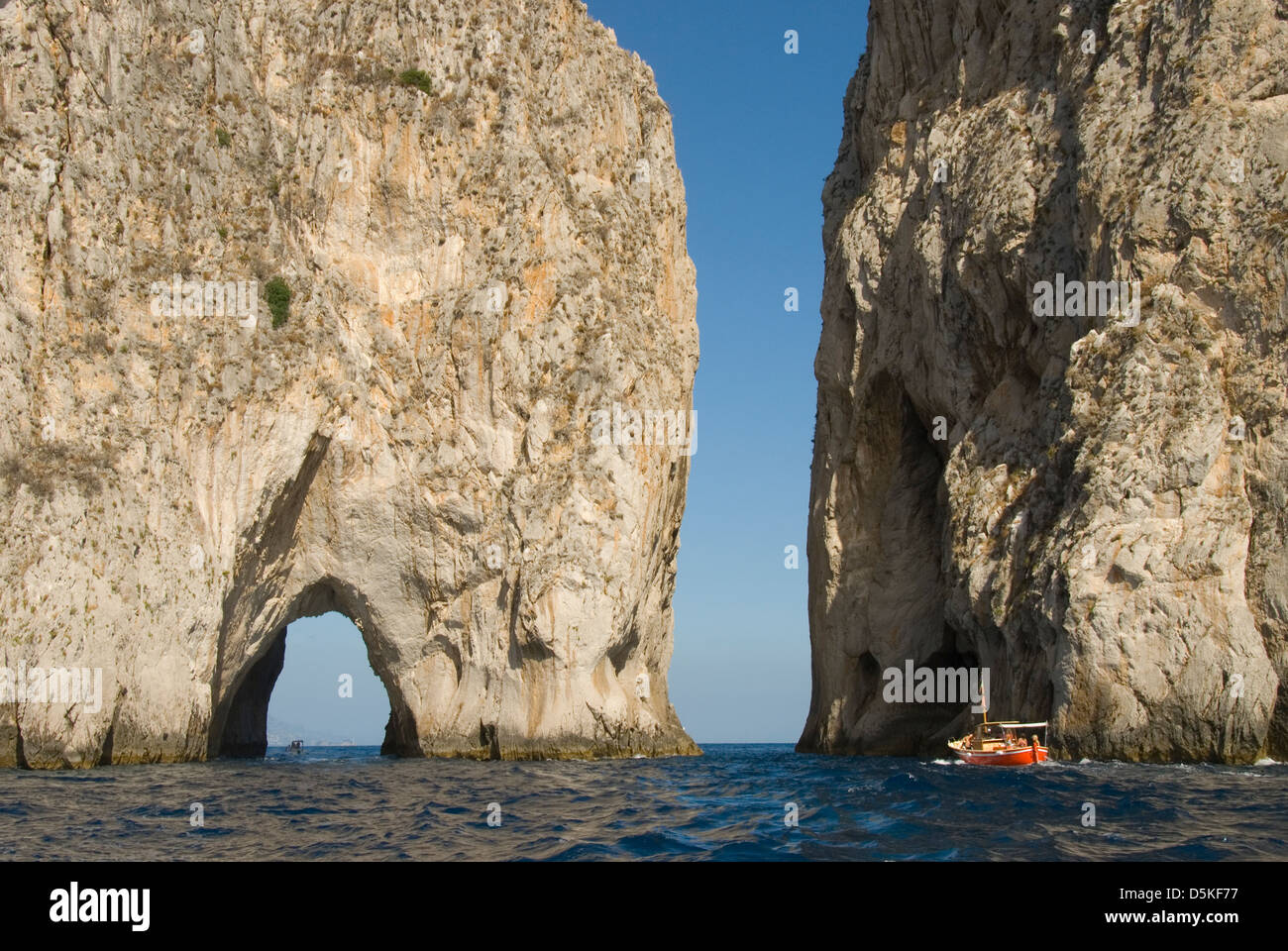 Faraglioni, Capri, Amalfi Coast, Campania, Italy Stock Photo - Alamy