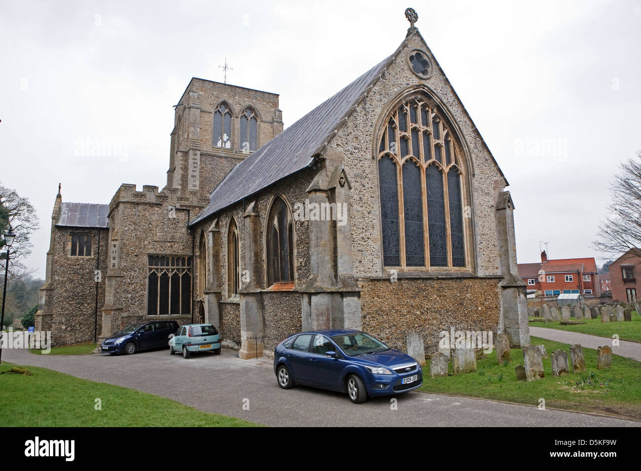 The 16th Century Bell Tower Dereham in Norfolk England Stock Photo - Alamy