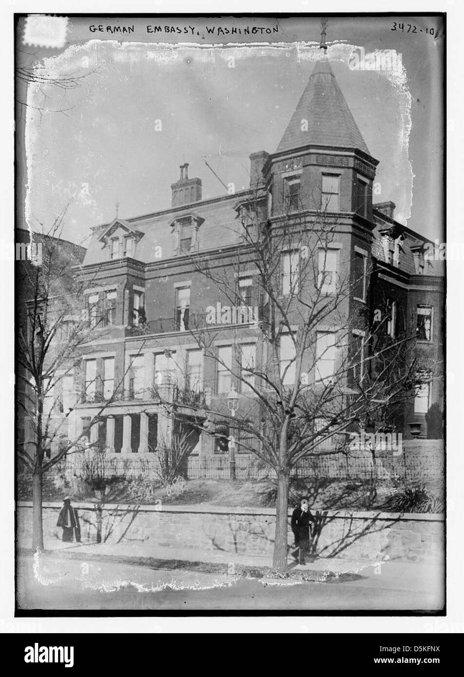 The German Embassy in Washington, D.C., located at 1435 Massachusetts ...