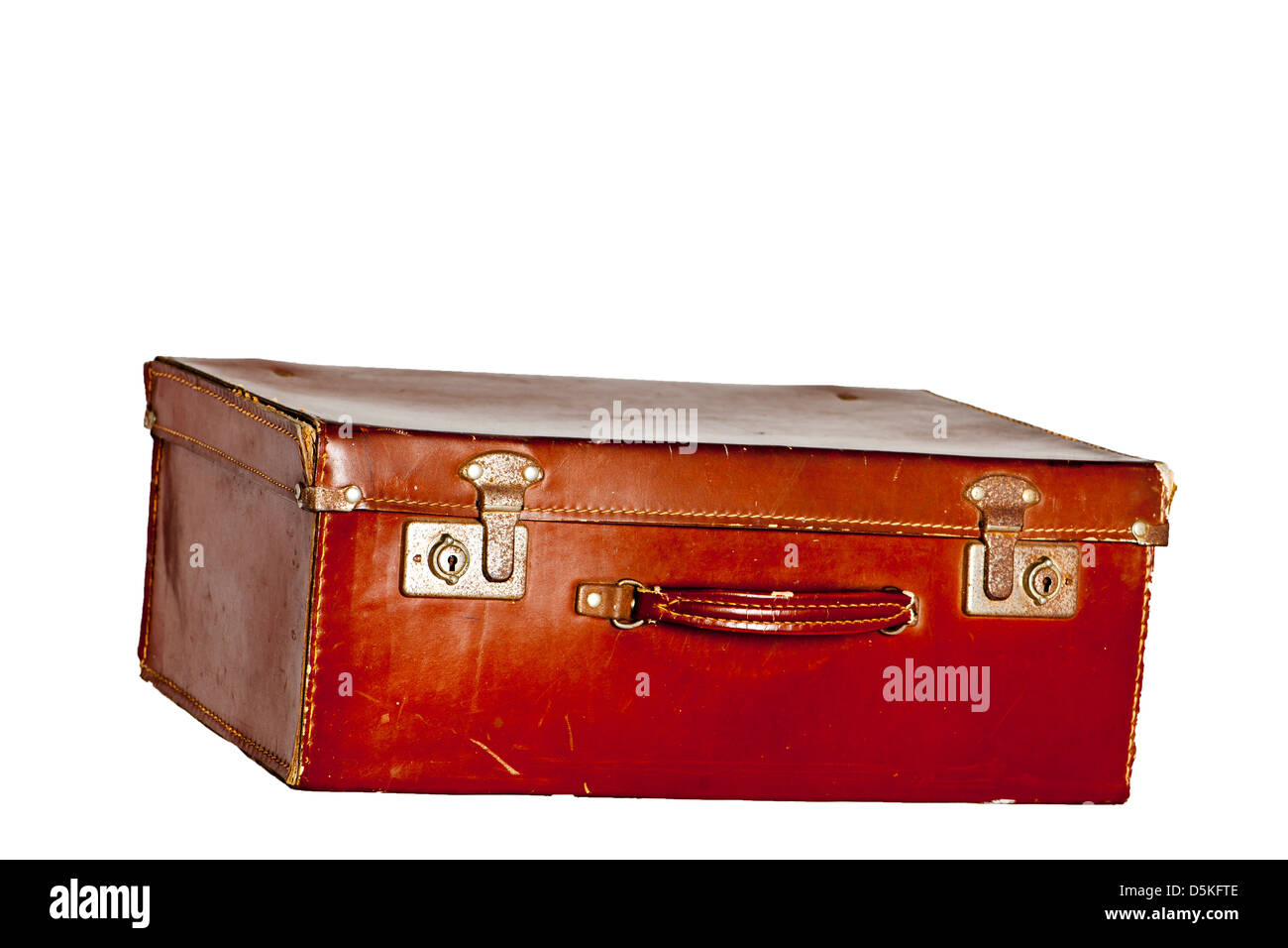 Still life image of a cardboard suitcase Stock Photo - Alamy
