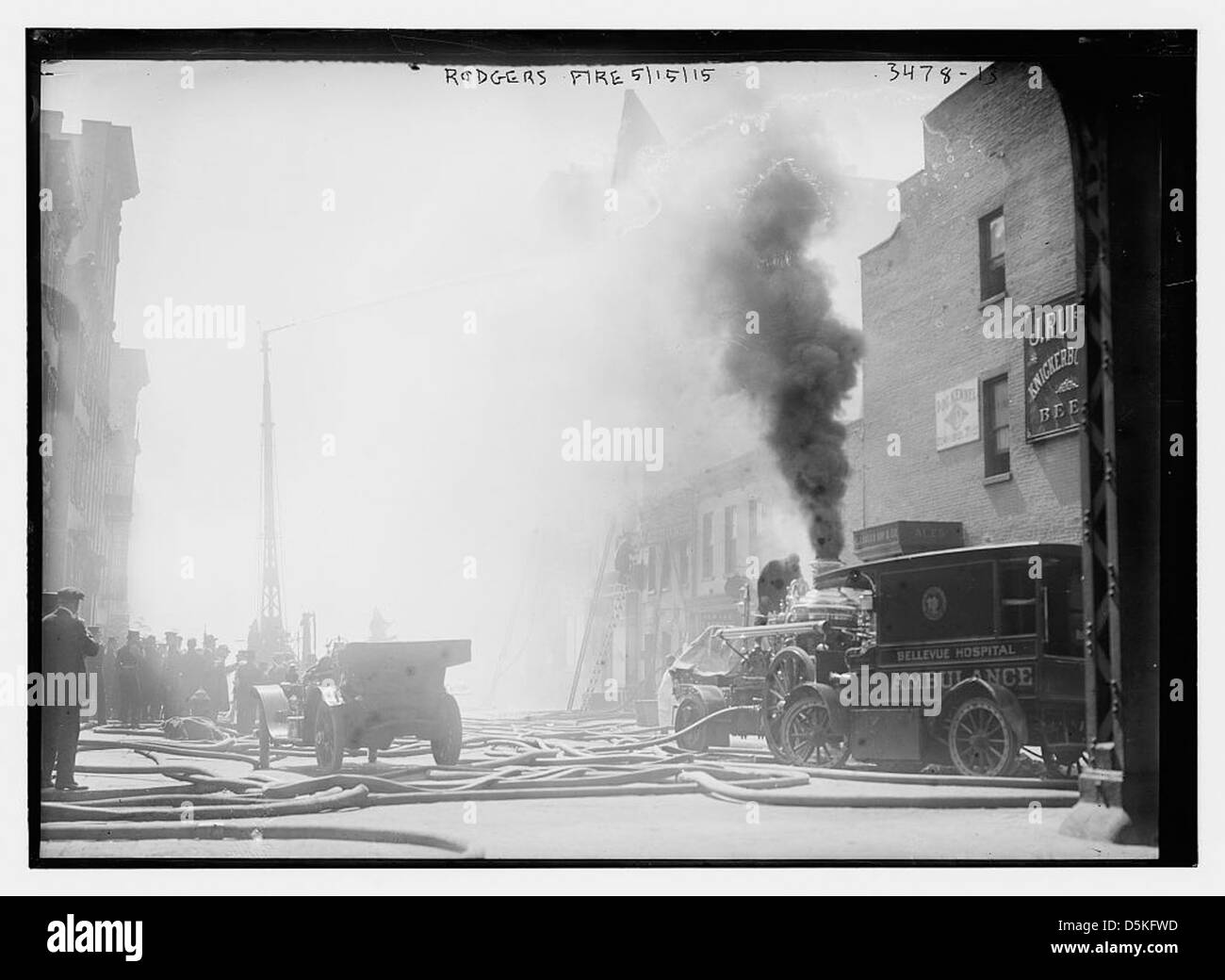 Fire ladders Black and White Stock Photos & Images - Alamy