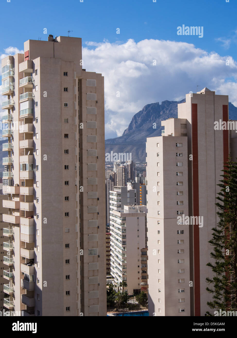 Benidorm towerblocks hi-res stock photography and images - Alamy