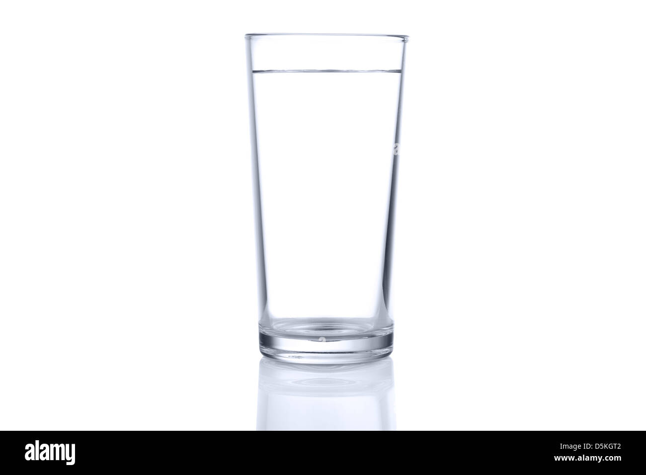 Glass of cold still water Stock Photo - Alamy