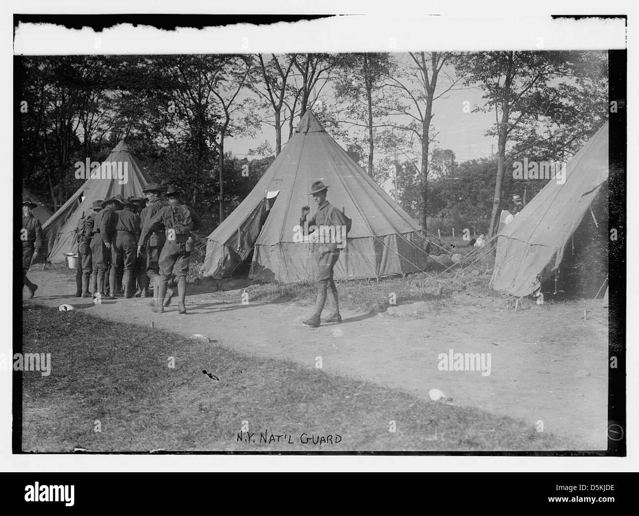 Soldiers new york guard Black and White Stock Photos & Images - Alamy