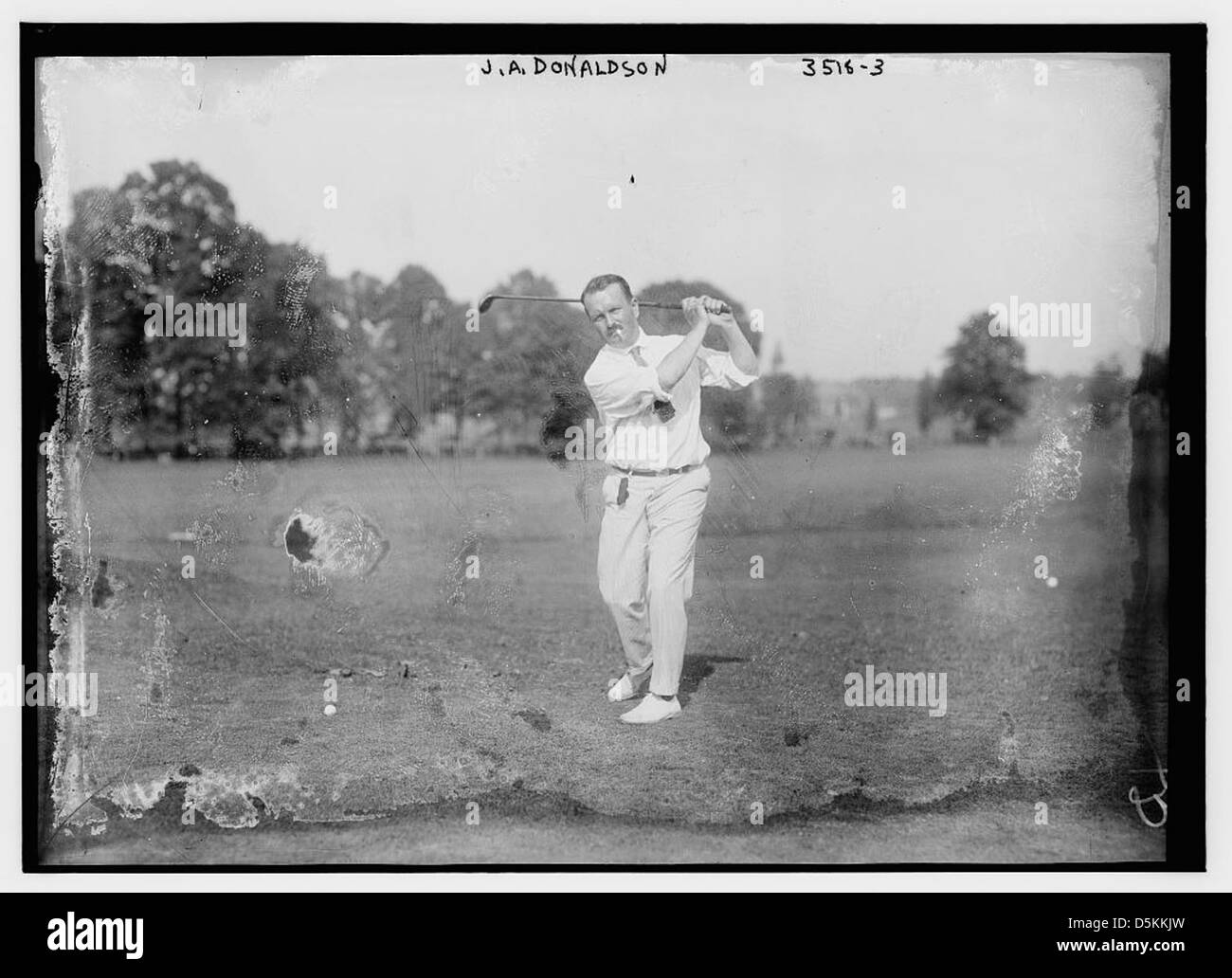 J.A. Donaldson was a significant figure captured in this photograph ...