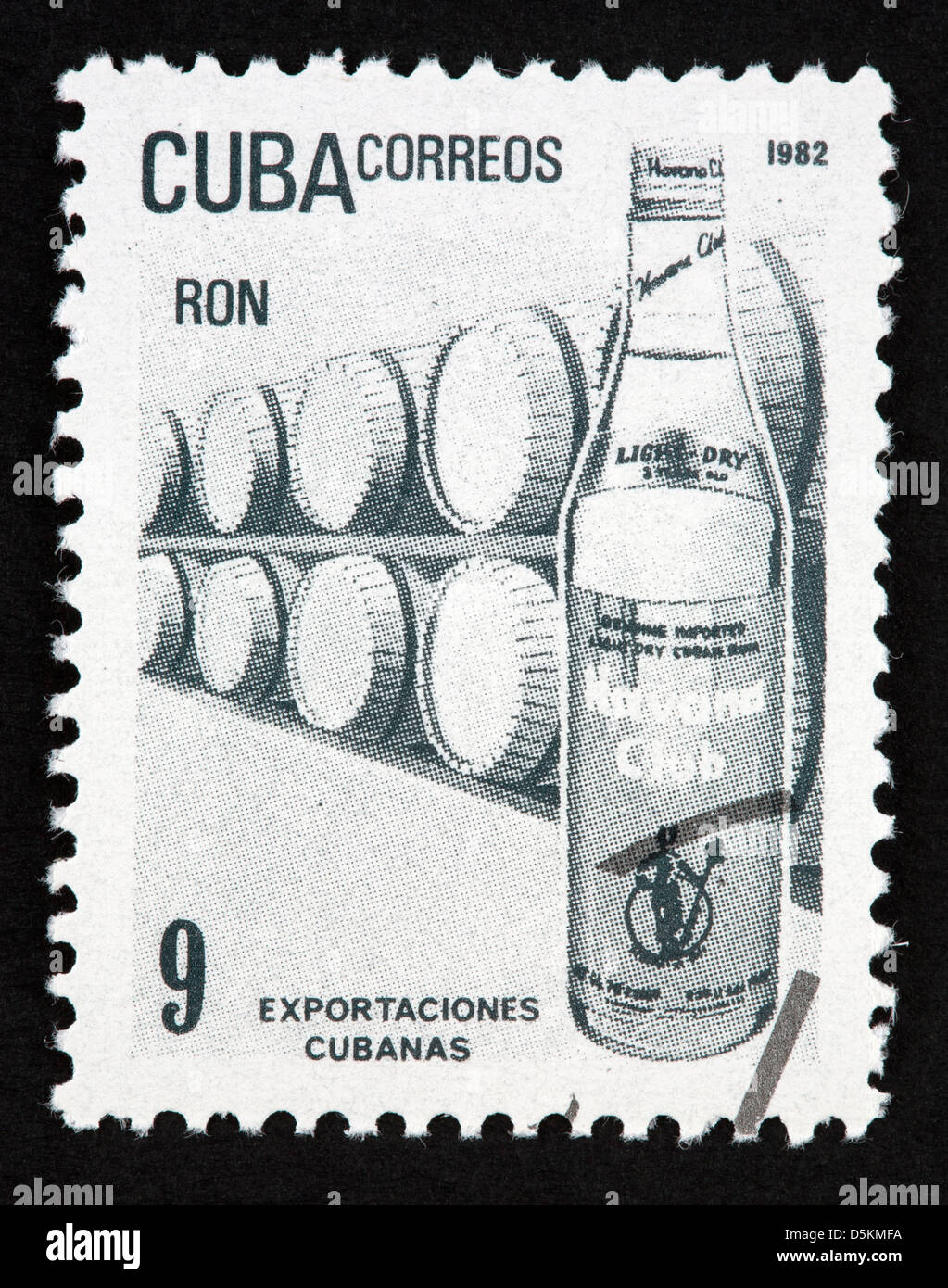 Cuban postage stamp Stock Photo - Alamy