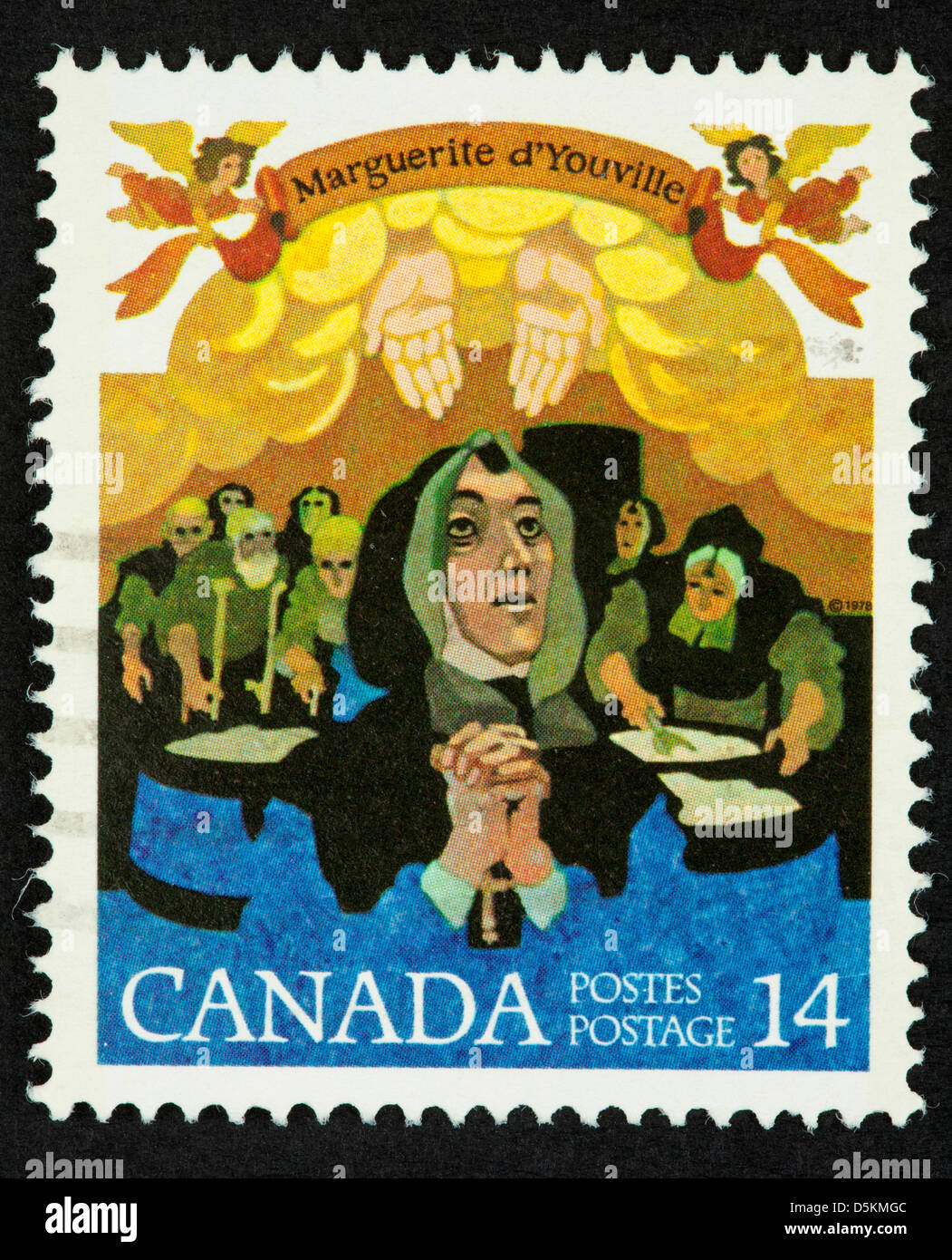 Canadian postage stamp Stock Photo - Alamy