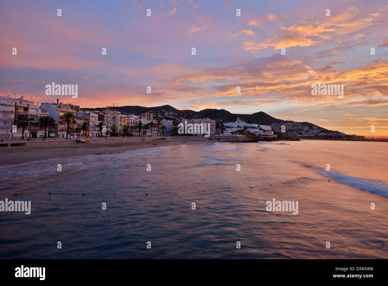 Sitges beach hi-res stock photography and images - Alamy