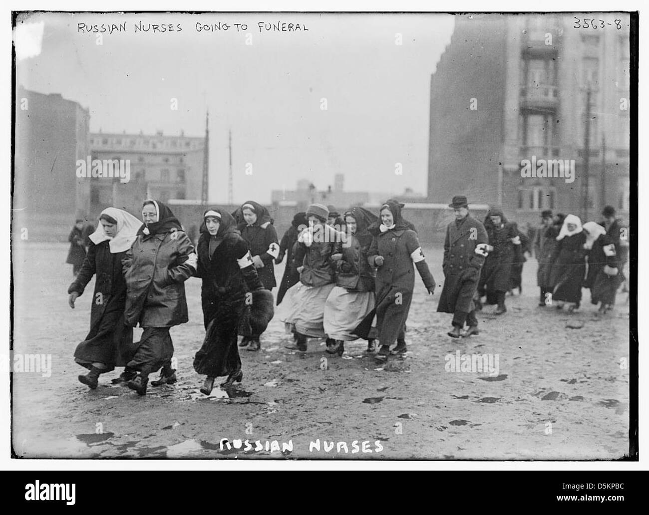 Russian Nurses going to funeral (LOC Stock Photo - Alamy