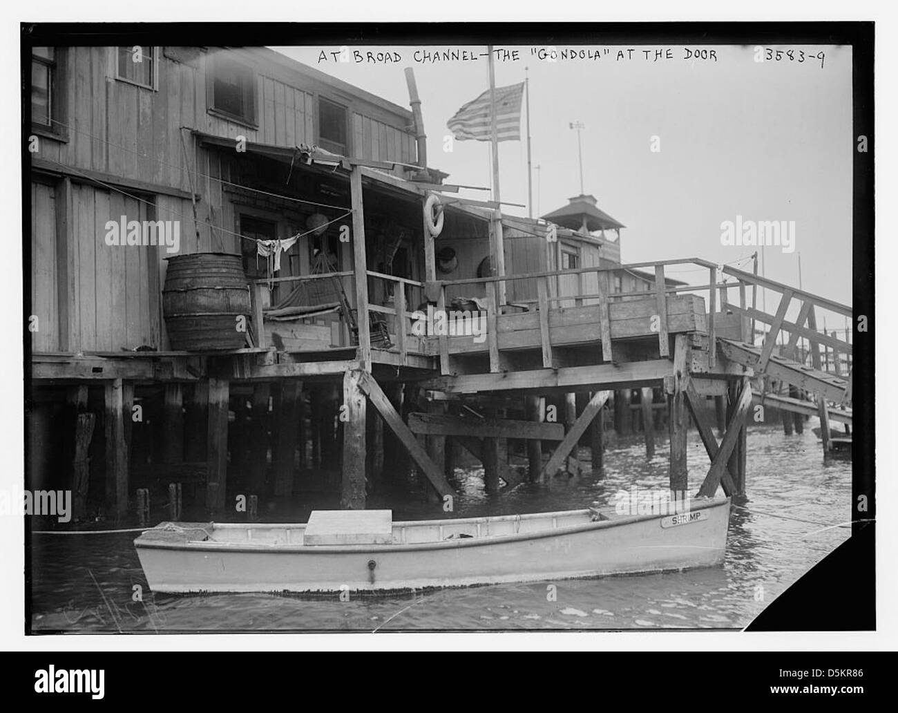 A photograph of the 'Gondola' at Broad Channel, Queens, New York ...