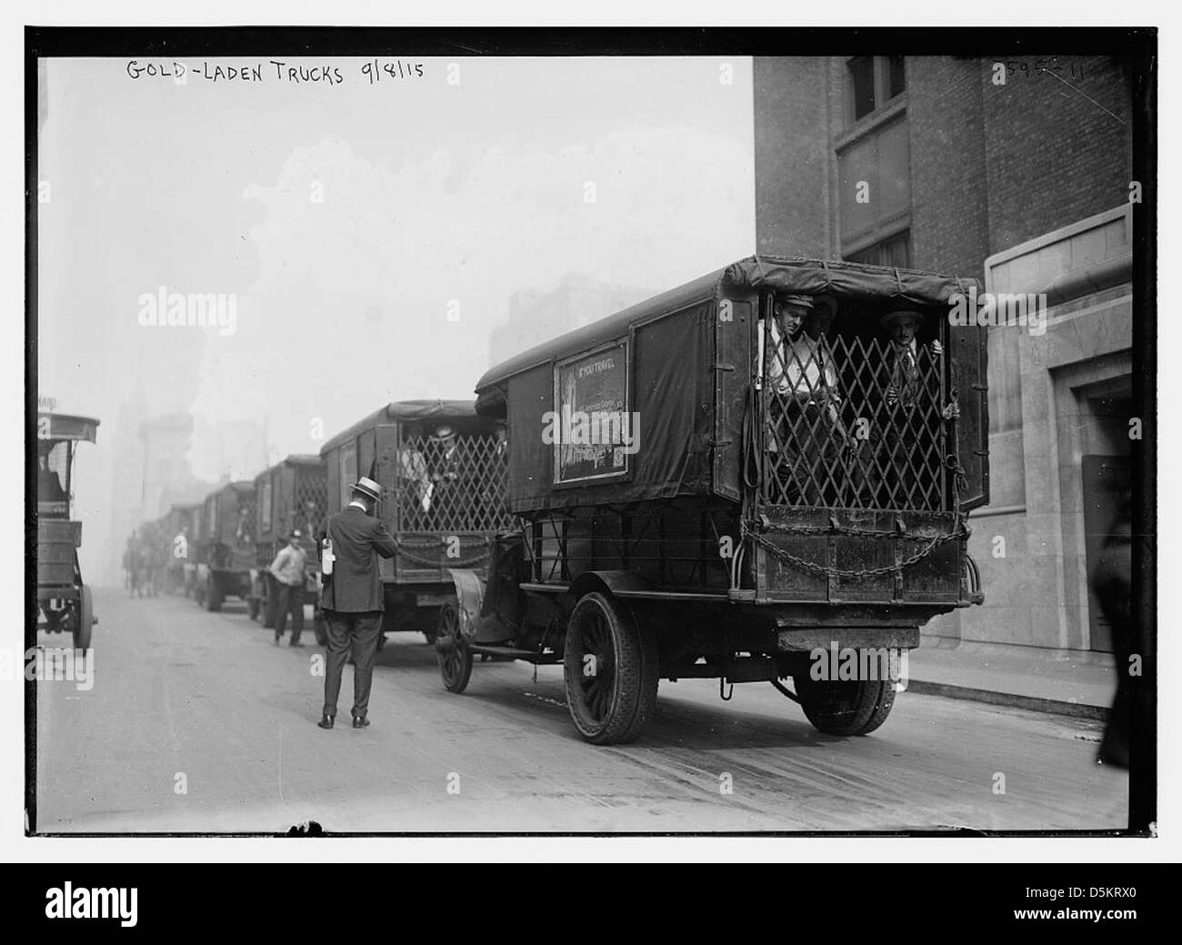 Gold laden truck hi-res stock photography and images - Alamy