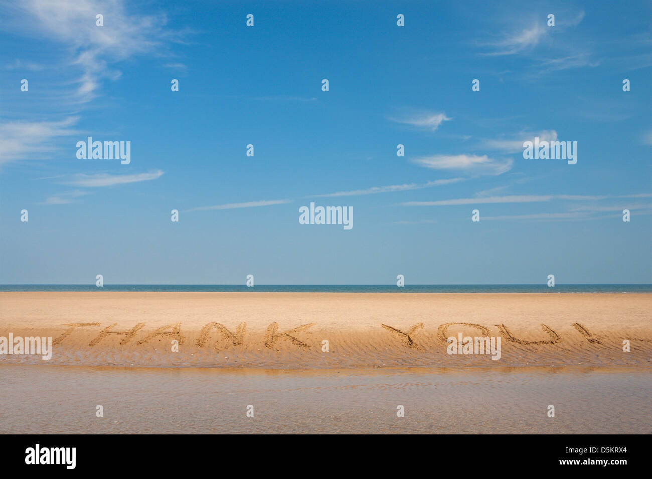 THANK YOU; MESSAGE; WRITTEN; BEACH; COMMUNICATION; SAND; WRITING Stock ...