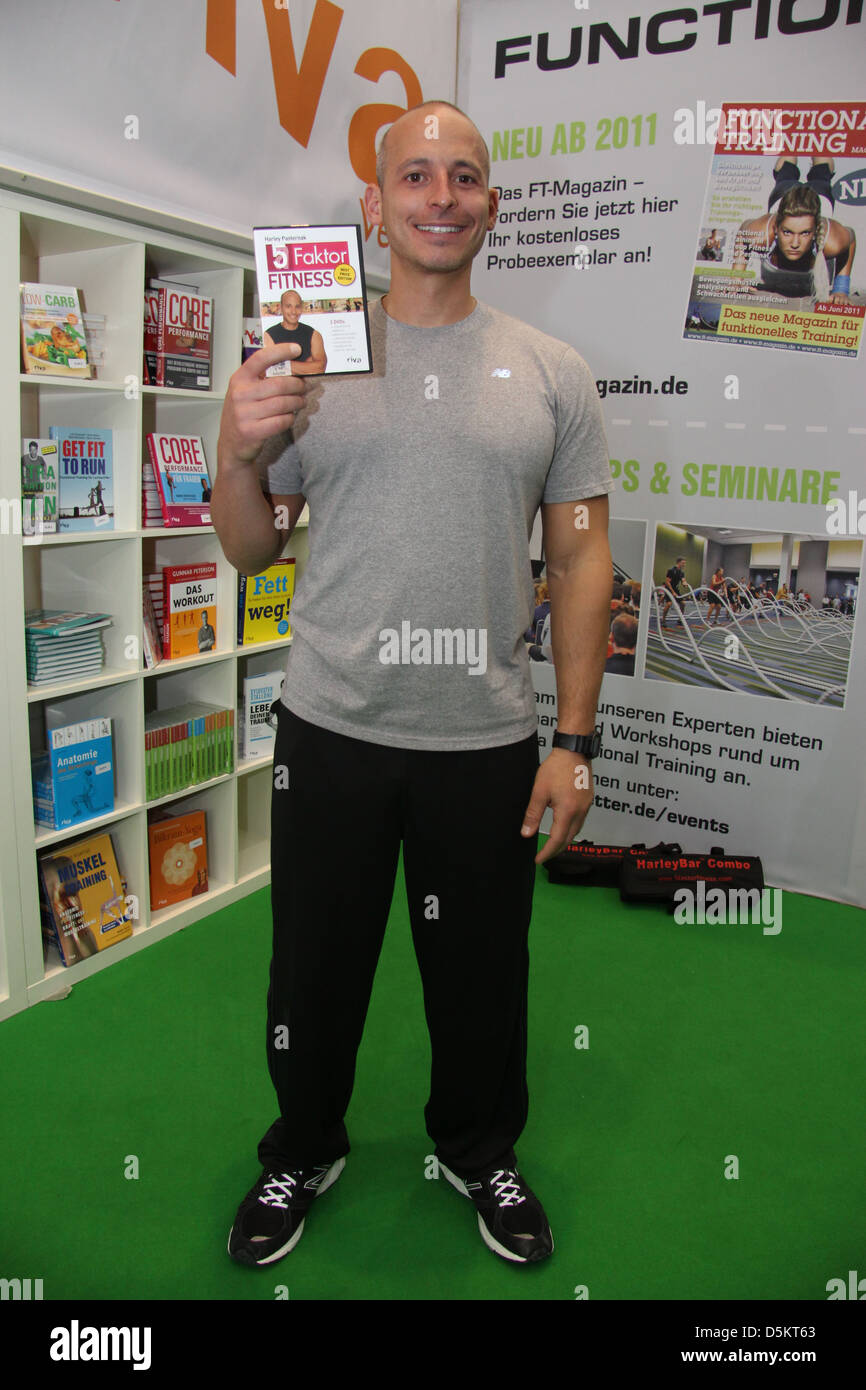 Harley Pasternak at FIBO 2011, the international fitness trade Show ...