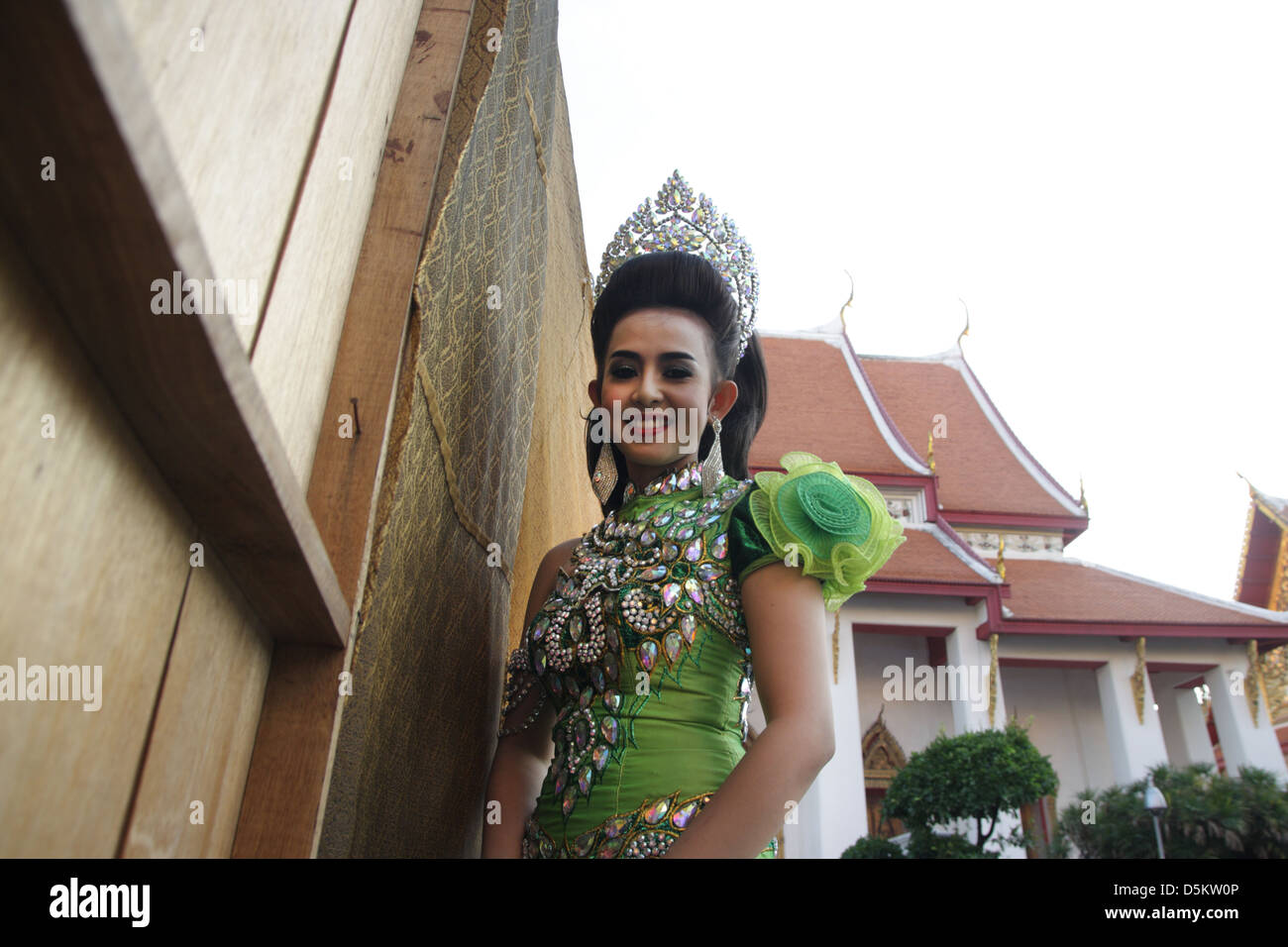 Likay Actress back stage , a popular folk theatre in Thailand Stock ...