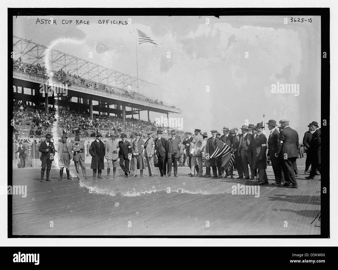 This image shows the officials of the Astor Cup race, part of a ...