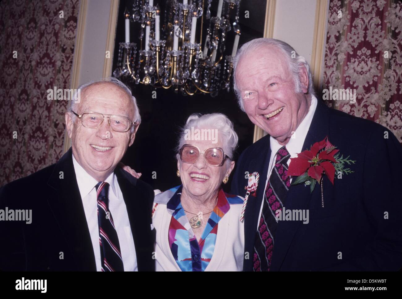 ALAN HALE with Walter and Grace Lantz.f1918.(Credit Image: © Nate ...