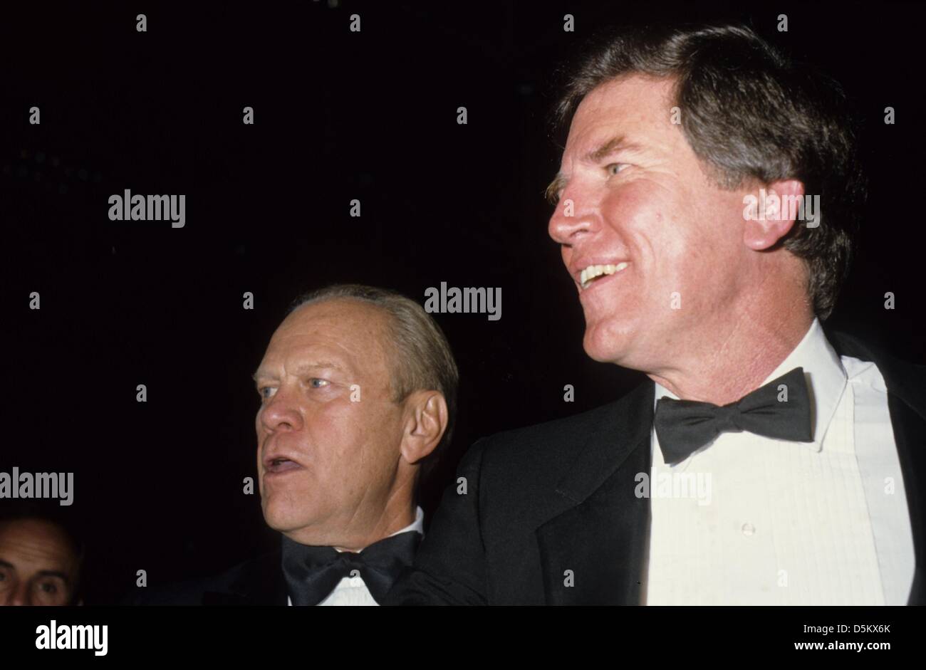 GARY HART with Gerald Ford.f0111.Supplied by Photos, inc.(Credit Image ...