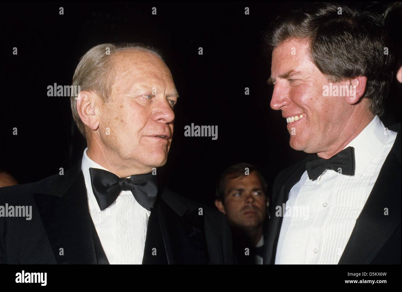 GARY HART with Gerald Ford.f0111.Supplied by Photos, inc.(Credit Image ...