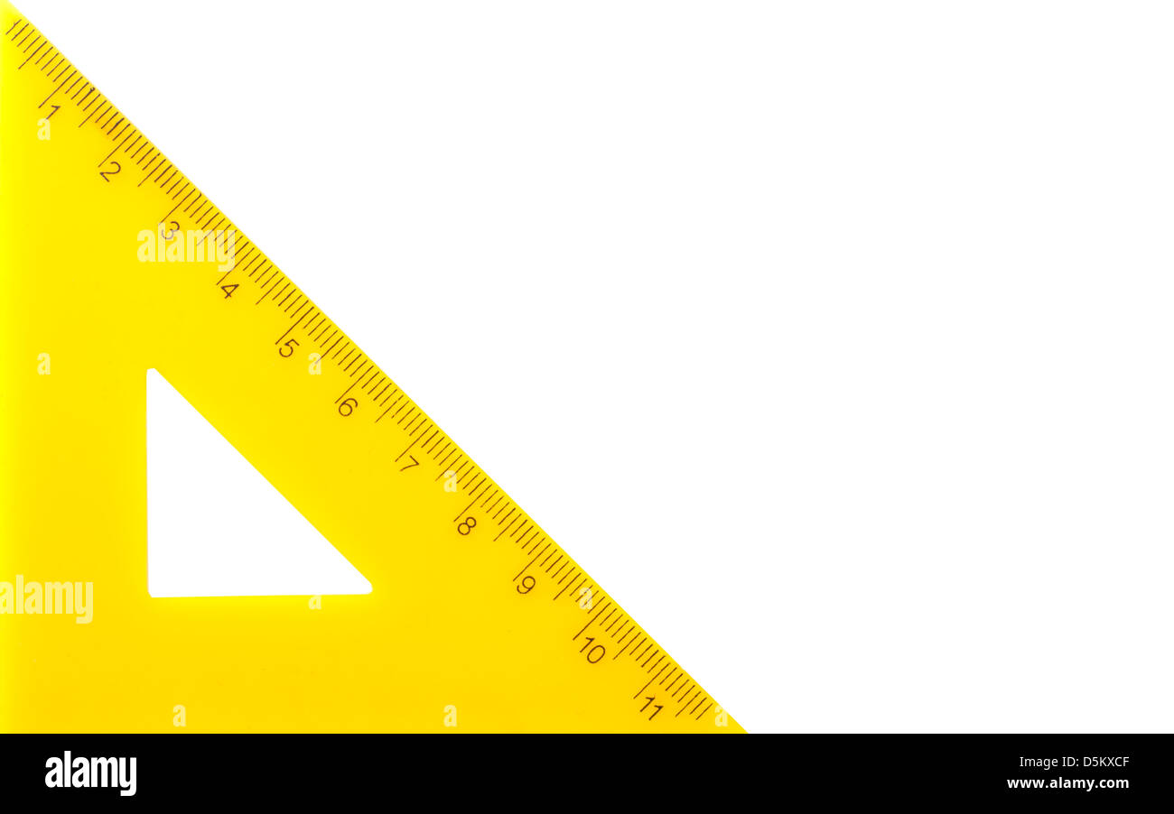 Triangle measuring tool hi-res stock photography and images - Alamy