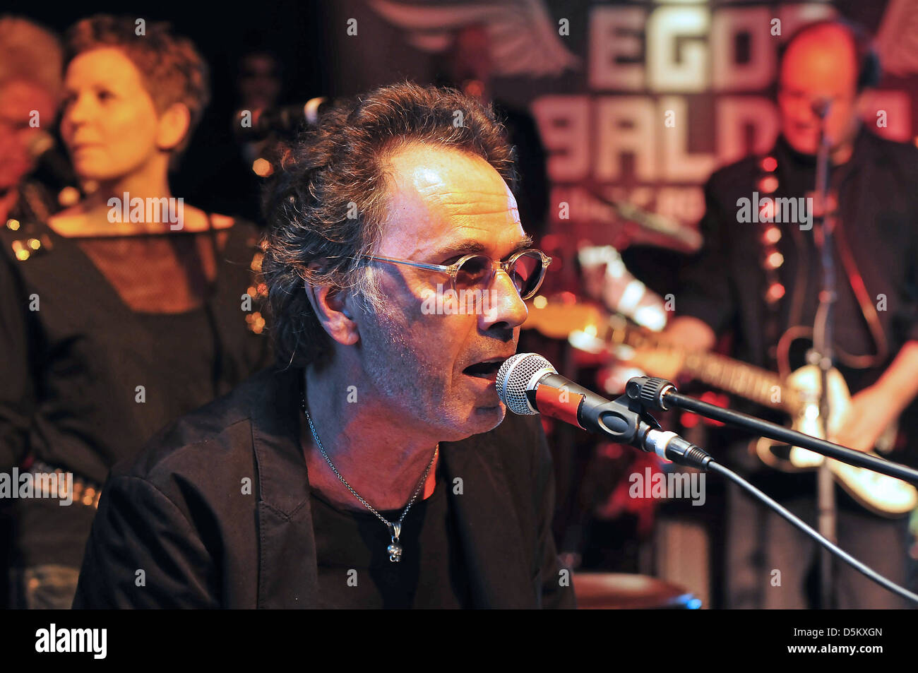 Hugo Egon Balder at "Ist das schoen" record release party at Zwick in ...